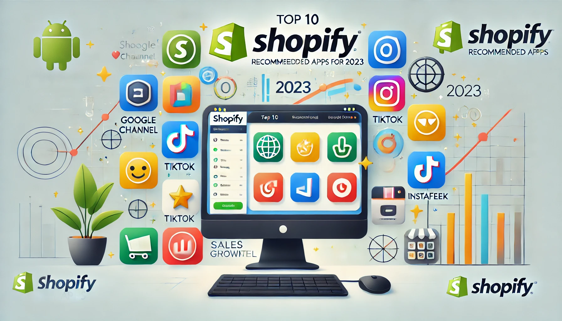 【2023年最新】Shopifyアプリおすすめ10選！売上アップに繋がる厳選ツール